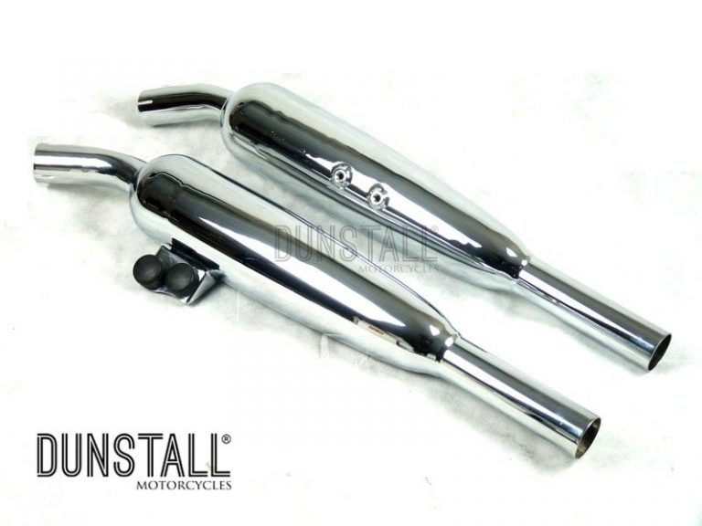 Triumph Bonneville Exhaust Silencers by Dunstall BBB48A3
